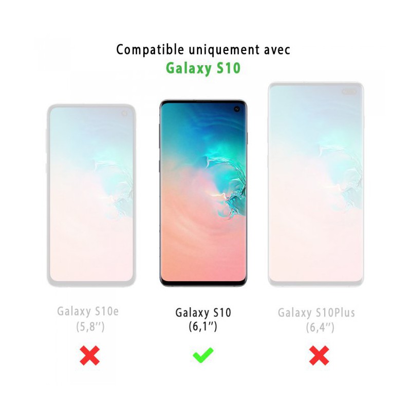 Coque et étui téléphone mobile EVETANE Coque pour Galaxy S10 antichoc ...